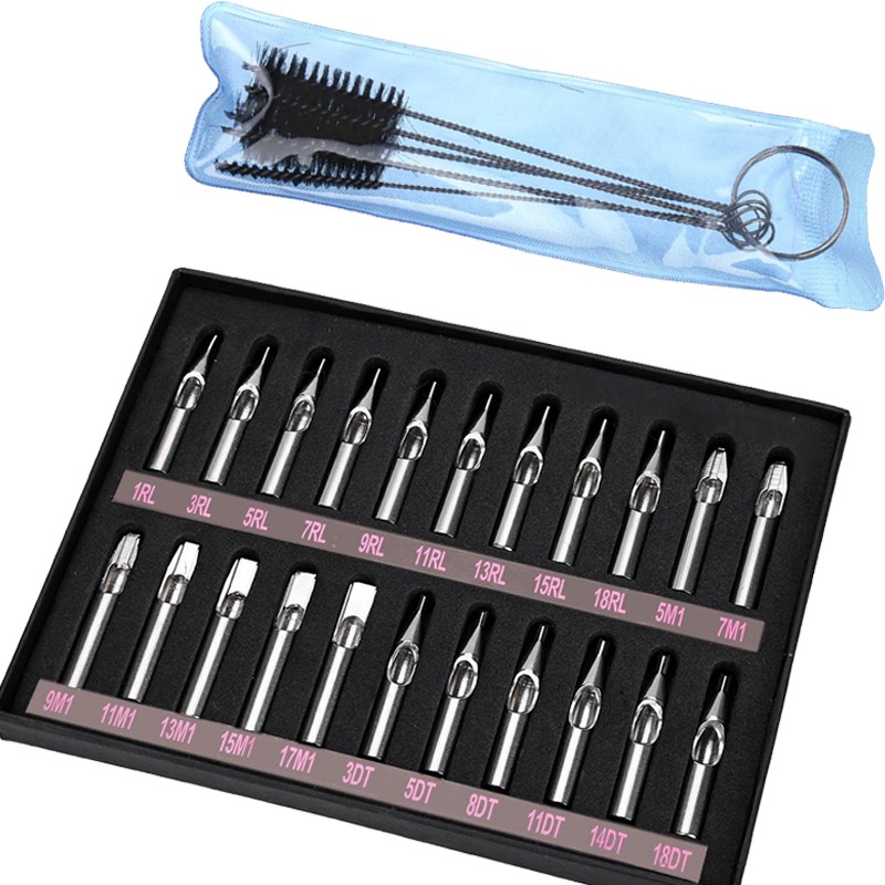 Tattoo Tips Kit Hot Sale Best 22pcs or 11pcs Sizes Tattoo Tips 304 ...